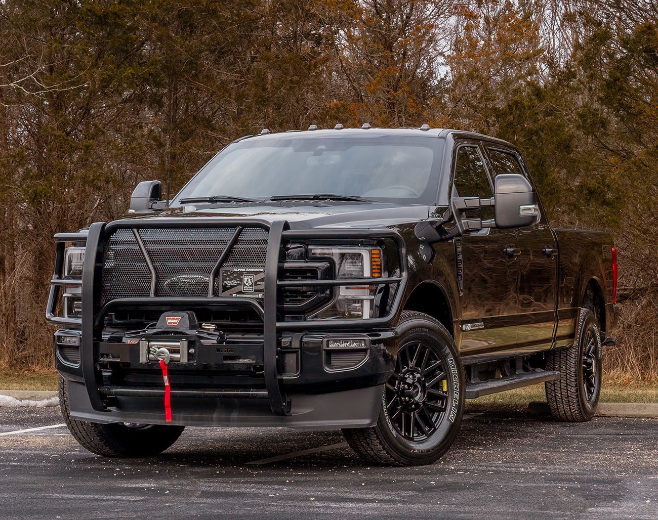 Rental Armored 2022 Ford F350 Lariat Truck | Alpine Armoring®